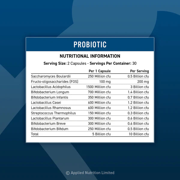 Probiotic Advanced Strain Formula 60stk – Prótín.is
